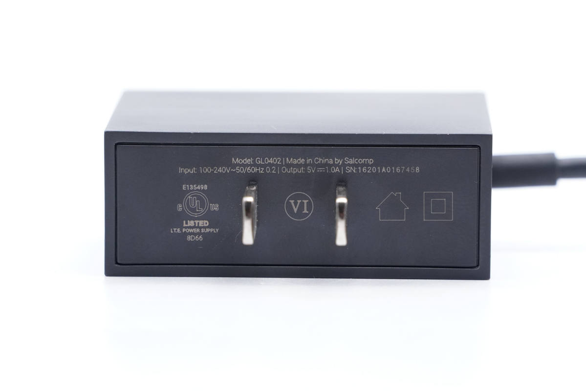 Google Chromecast Ultra comes standard with power adapter disassembly ...