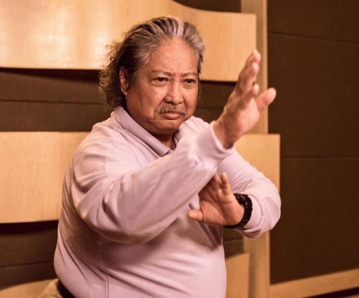 Sammo Hung's recent photos have been exposed, his figure is thin and ...
