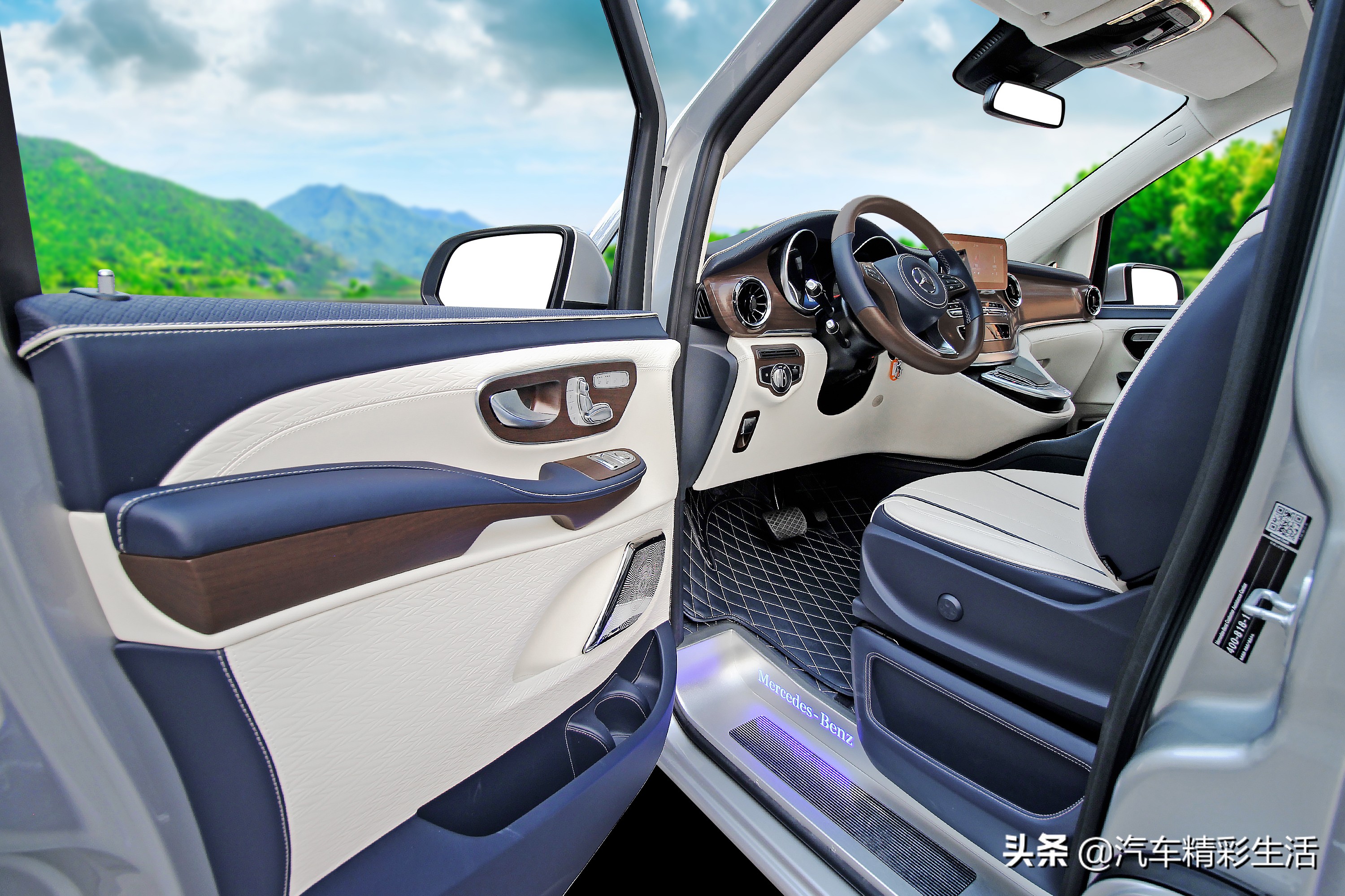Mercedes-Benz V260 new interior upgrade, modified interior is to show ...