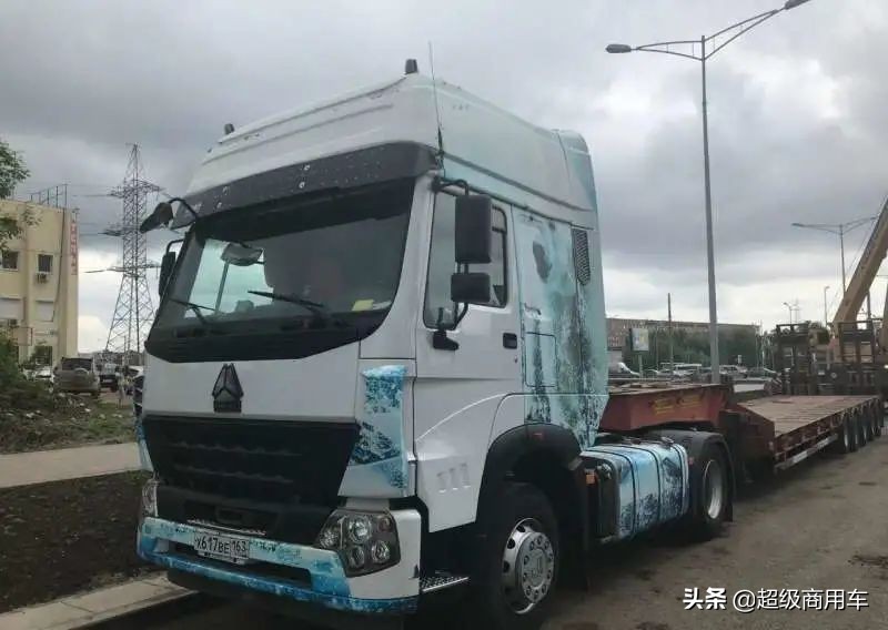 Howo V7 tractor equipped with Weichai WP12 is here - iNEWS