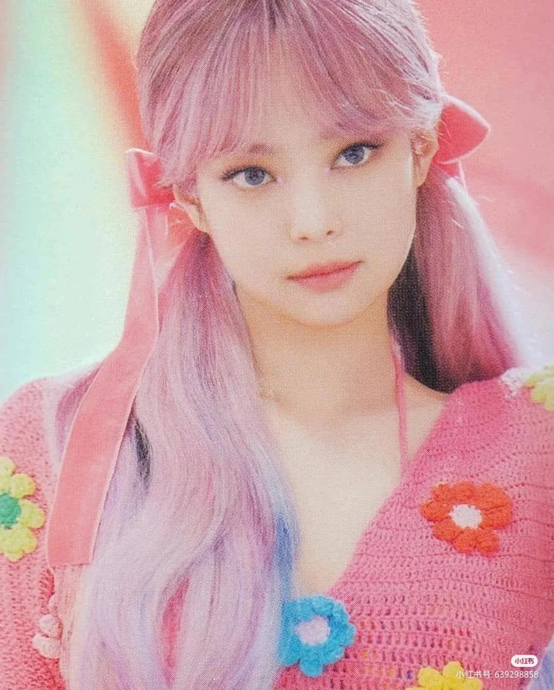 blackpink full pink hair ins style avatar - iNEWS