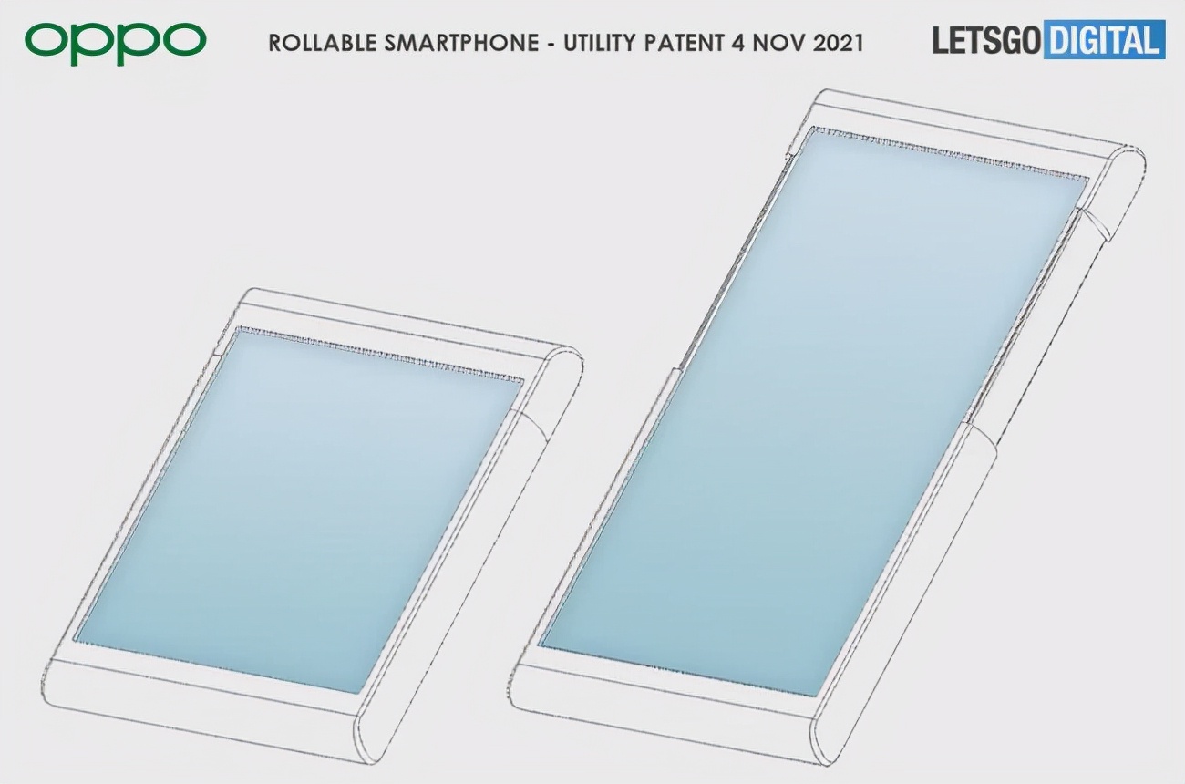 The new scroll mobile phone patent is approved. How "volume" can Green ...