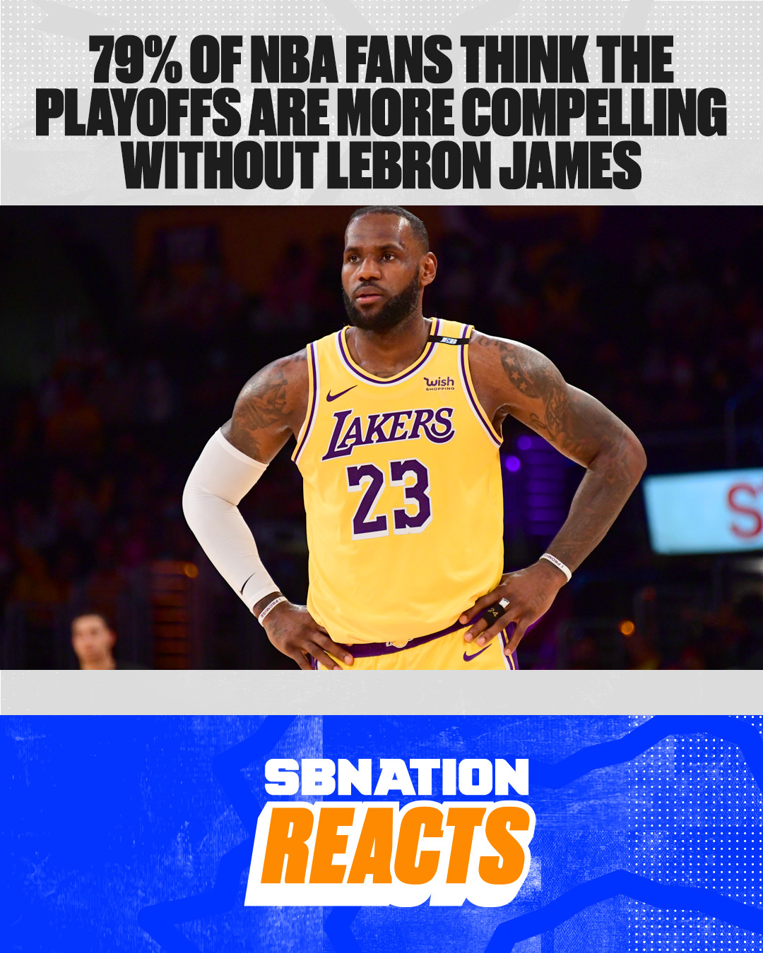NBA fans seem happy to see LeBron James not in the playoffs - iNEWS