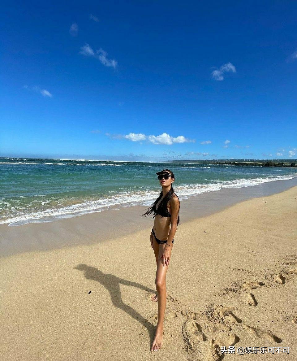 Edison Chen's wife shows off her good figure and her leg length is controversial - iNEWS