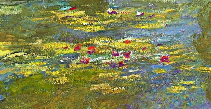 Monet's Impressionist Water Lilies: Symphony of Charm of Water Waves ...