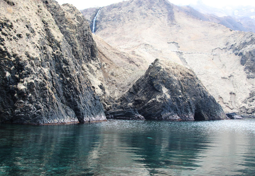 Moneron Island near the southwest coast of Sakhalin Island is a habitat ...