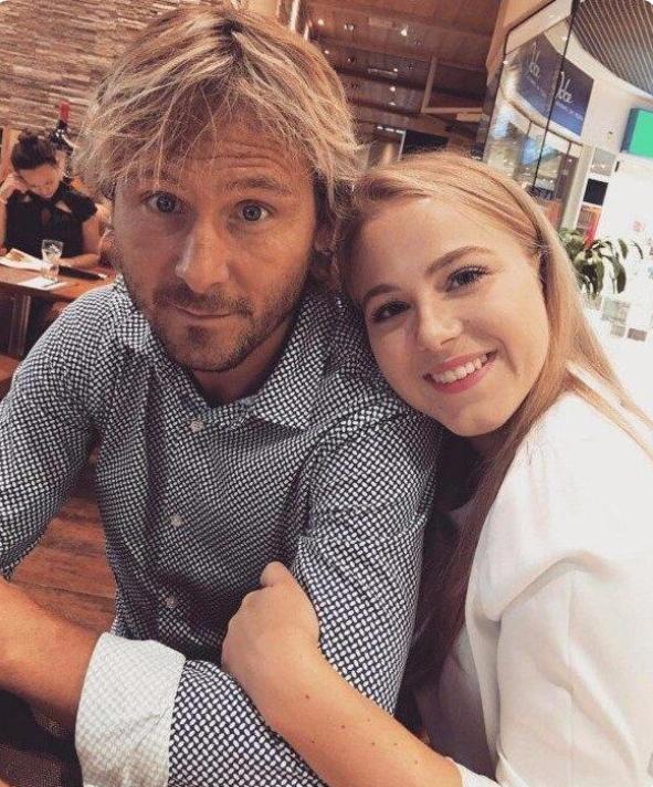 Nedved, a good football man, hooked up with a young model in his later ...