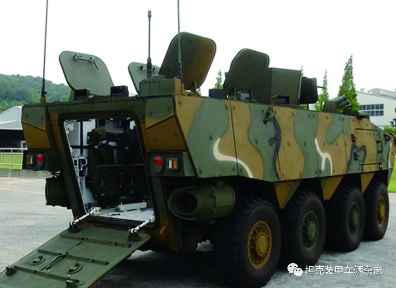 South Korean K806 and K808 "Yong" wheeled armored vehicles (Part 1) - iNEWS