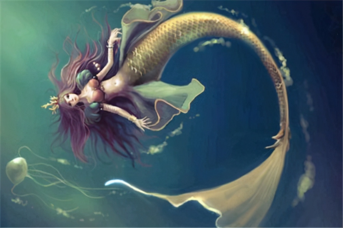 Whether the mermaid is a human or a fish actually belongs to the fish ...