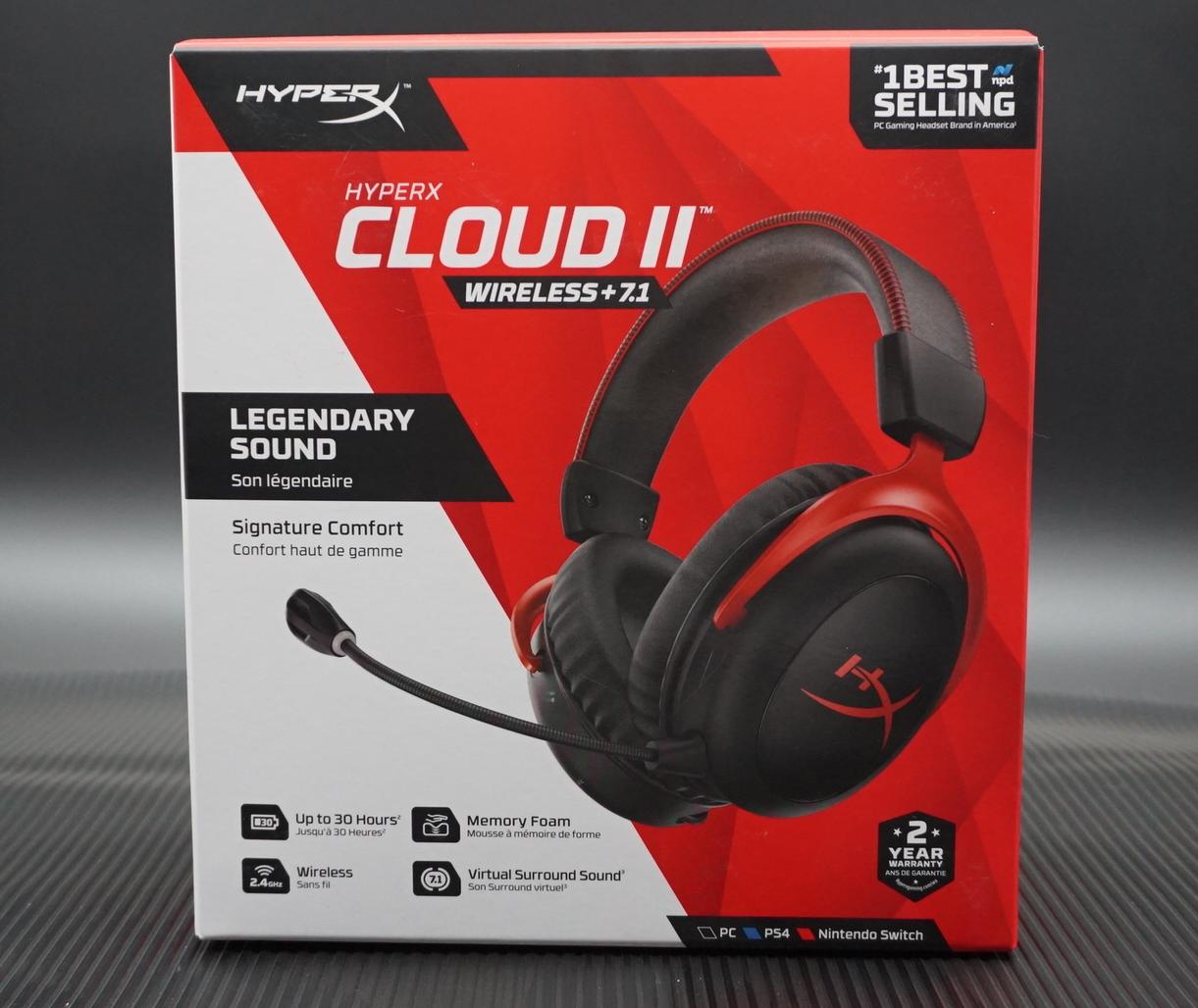 play E-sports Hyperx Cloud II Hurricane 2 Wireless Headphone Evaluation ...