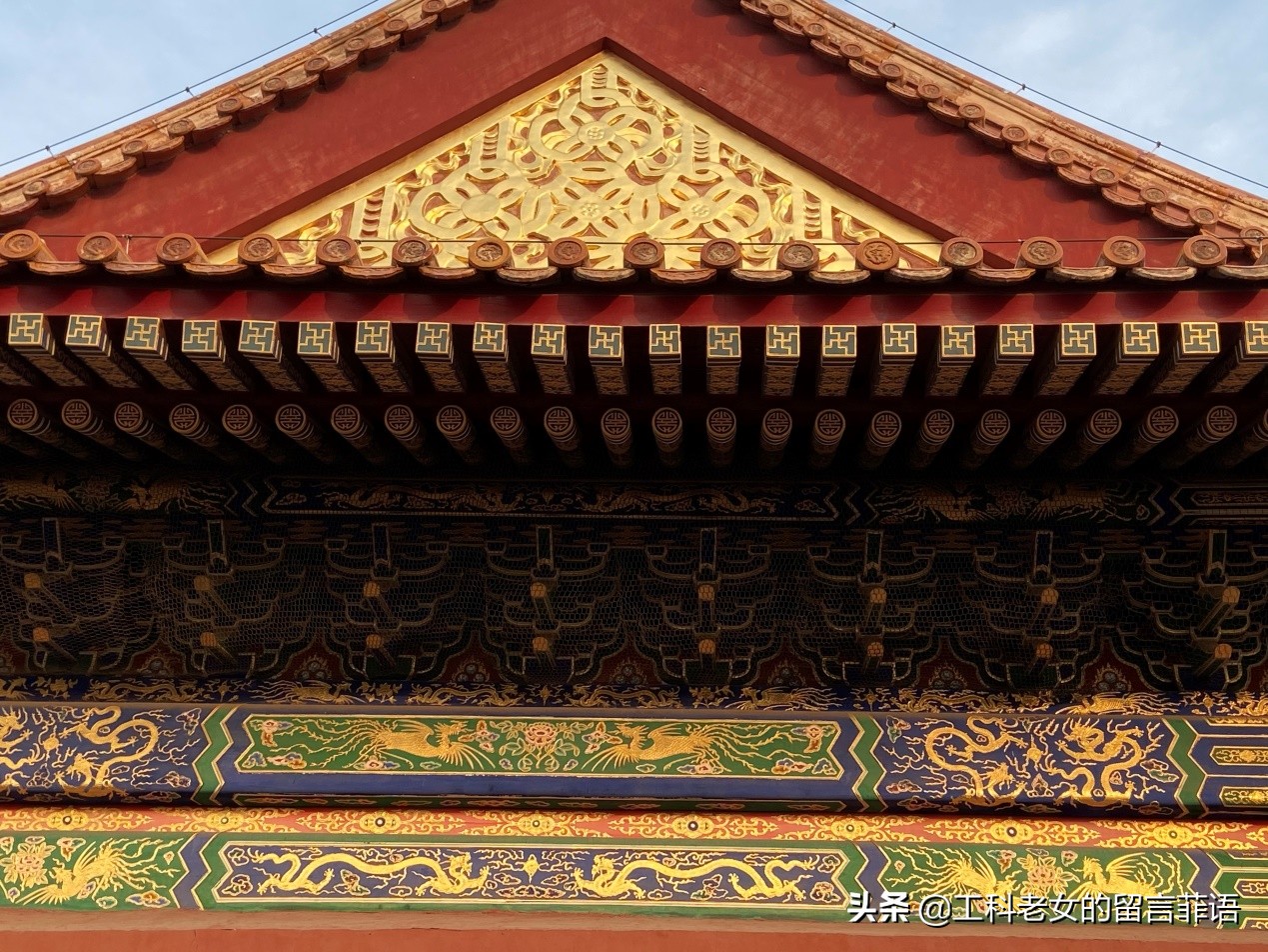 The main hall of Shoukang Palace, the half-solution of the Forbidden ...