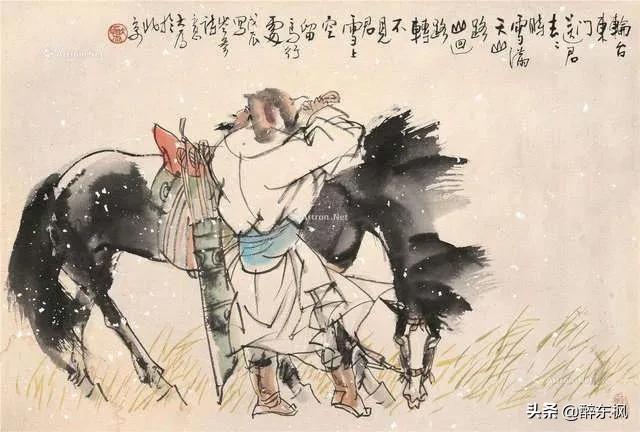 A generation of poetry Xiong Cen Shen, a farewell poem actually wrote ...