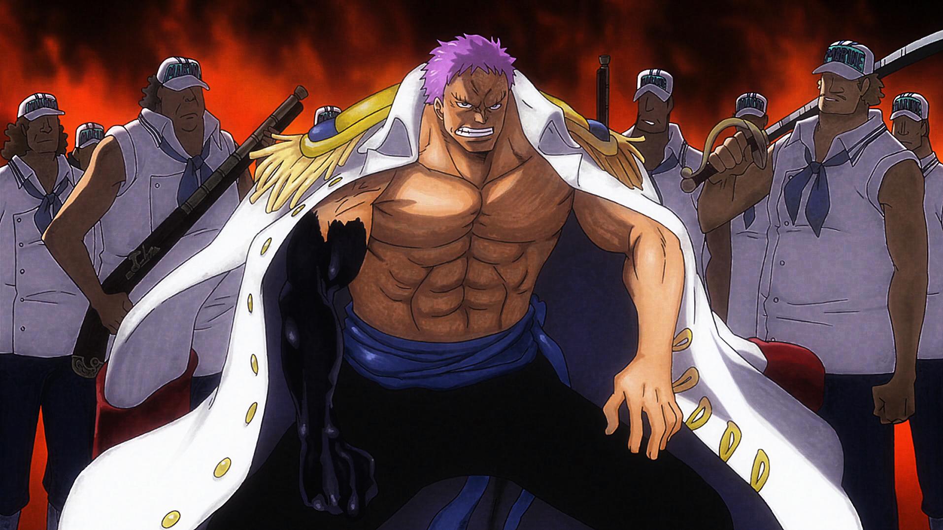 One Piece Characters: "Zefa" is not the strongest admiral, but the best ...