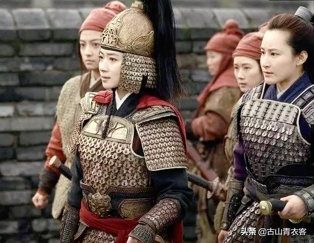 A legendary woman, the only female celebrity general in history, Qin ...