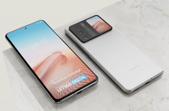 The latest exposure of Xiaomi Mi 12 Ultra: digging hole in the center ...