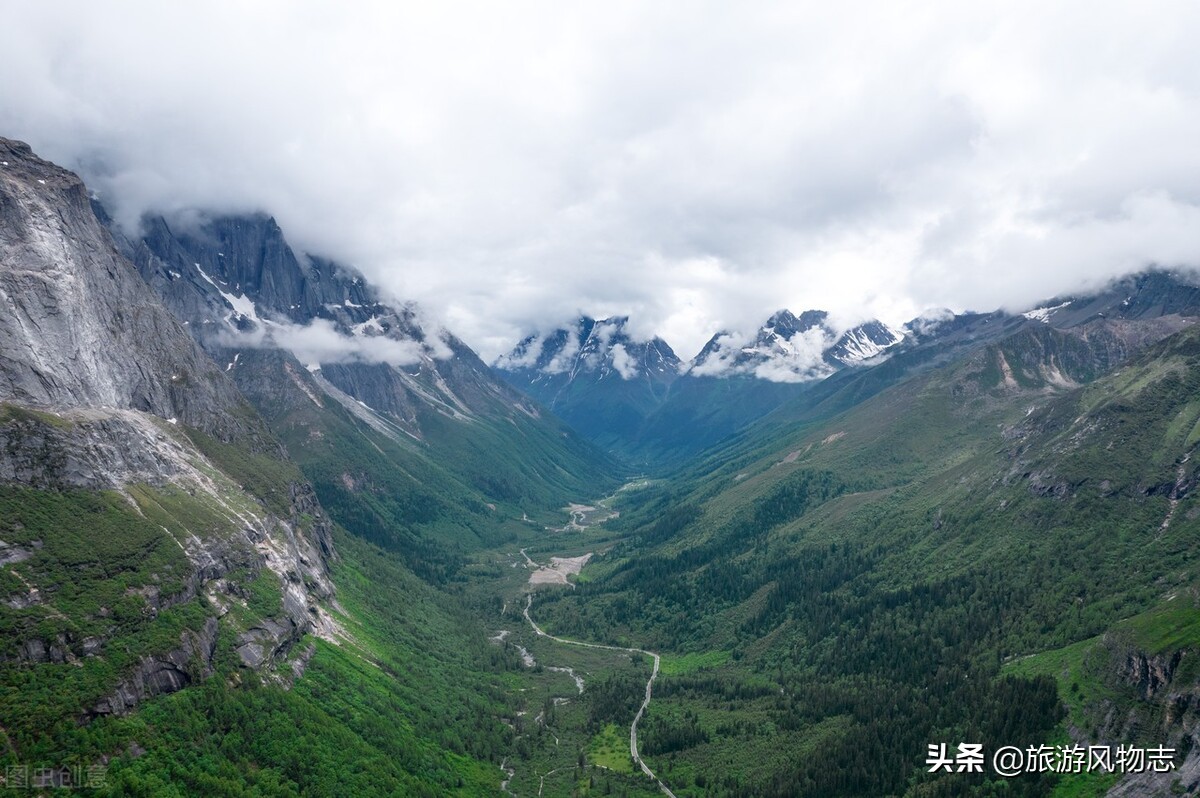 The five highest mountains in Sichuan, the highest peak Gongga Mountain ...