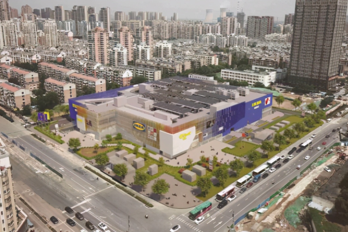 Hefei builds a new "large shopping mall" with an investment of 825 ...