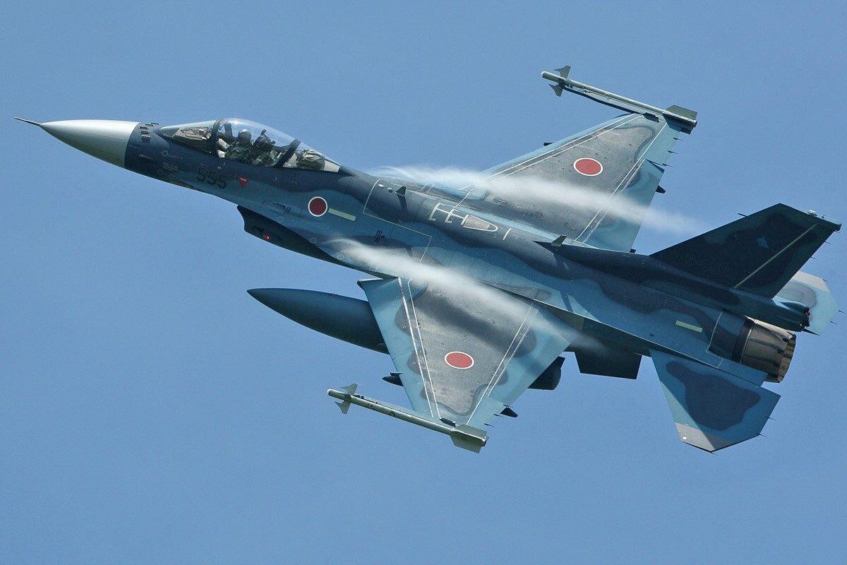 The Japanese fighter planes "fly parts" again when flying, this time ...