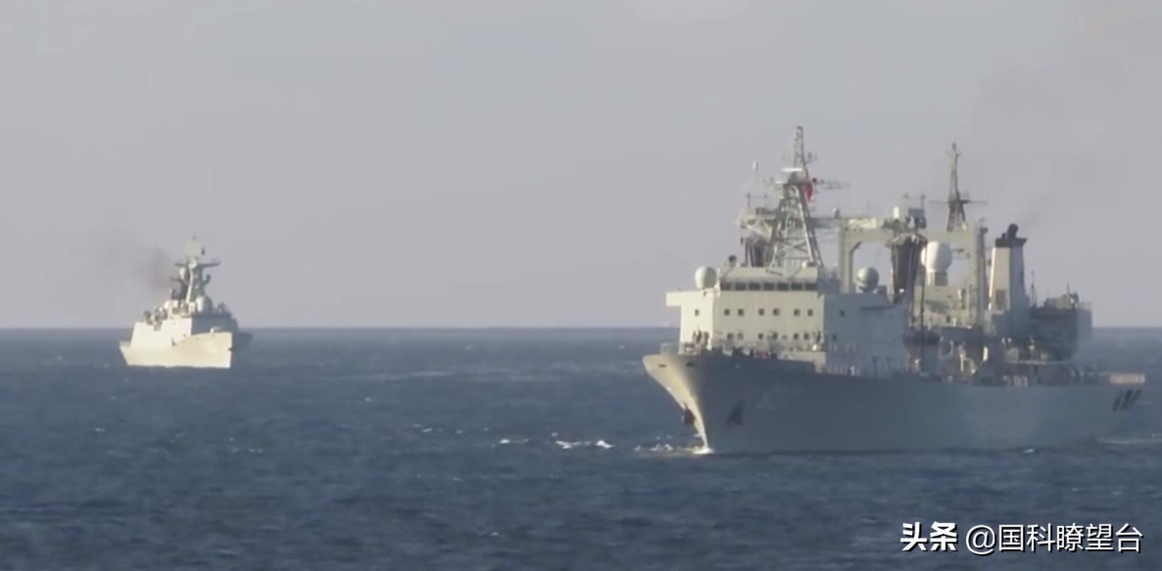 The three warships of the People's Liberation Army entered Malacca ...