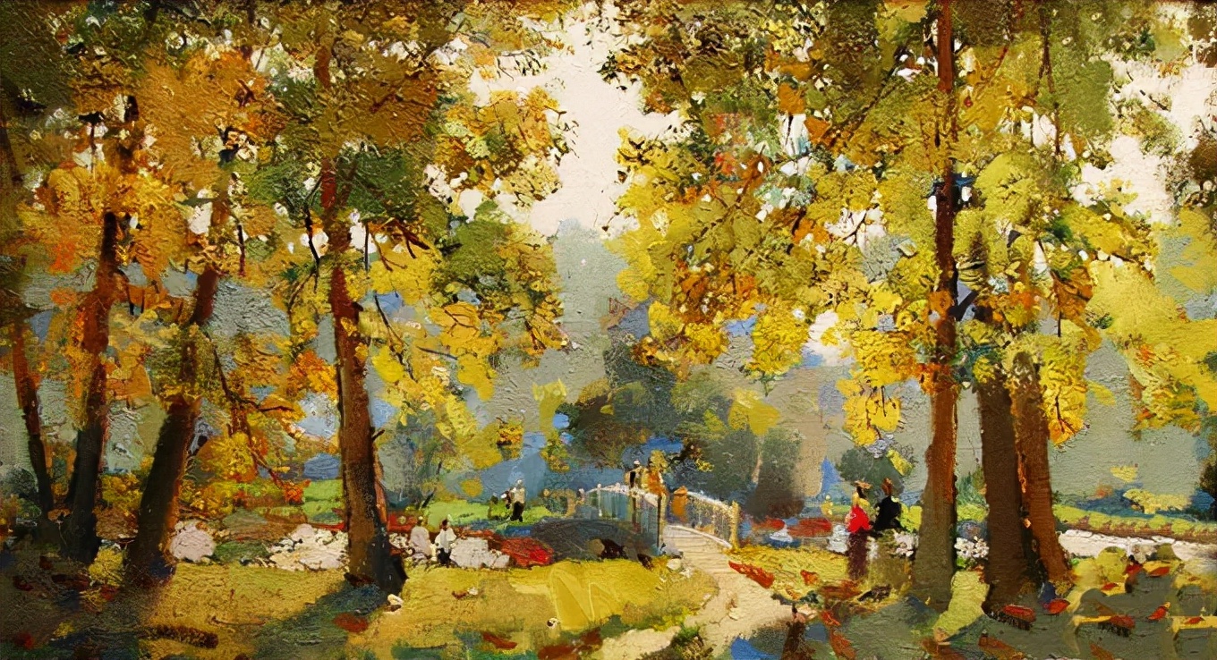 Lieutenant Art: This Ukrainian painter Anatoni's landscape oil painting ...