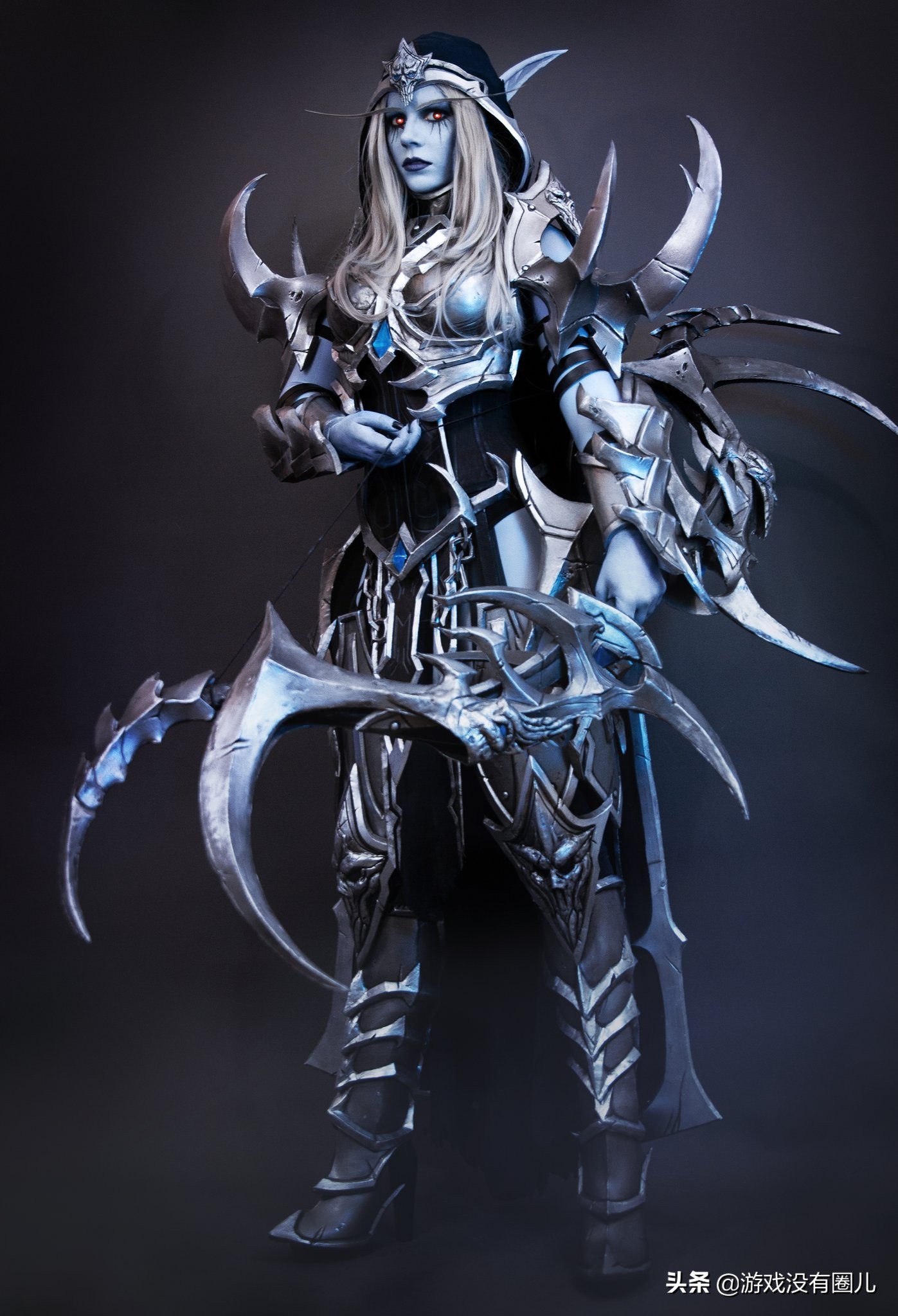 A big wave of queen cos beautiful pictures! "World of Warcraft" female ...