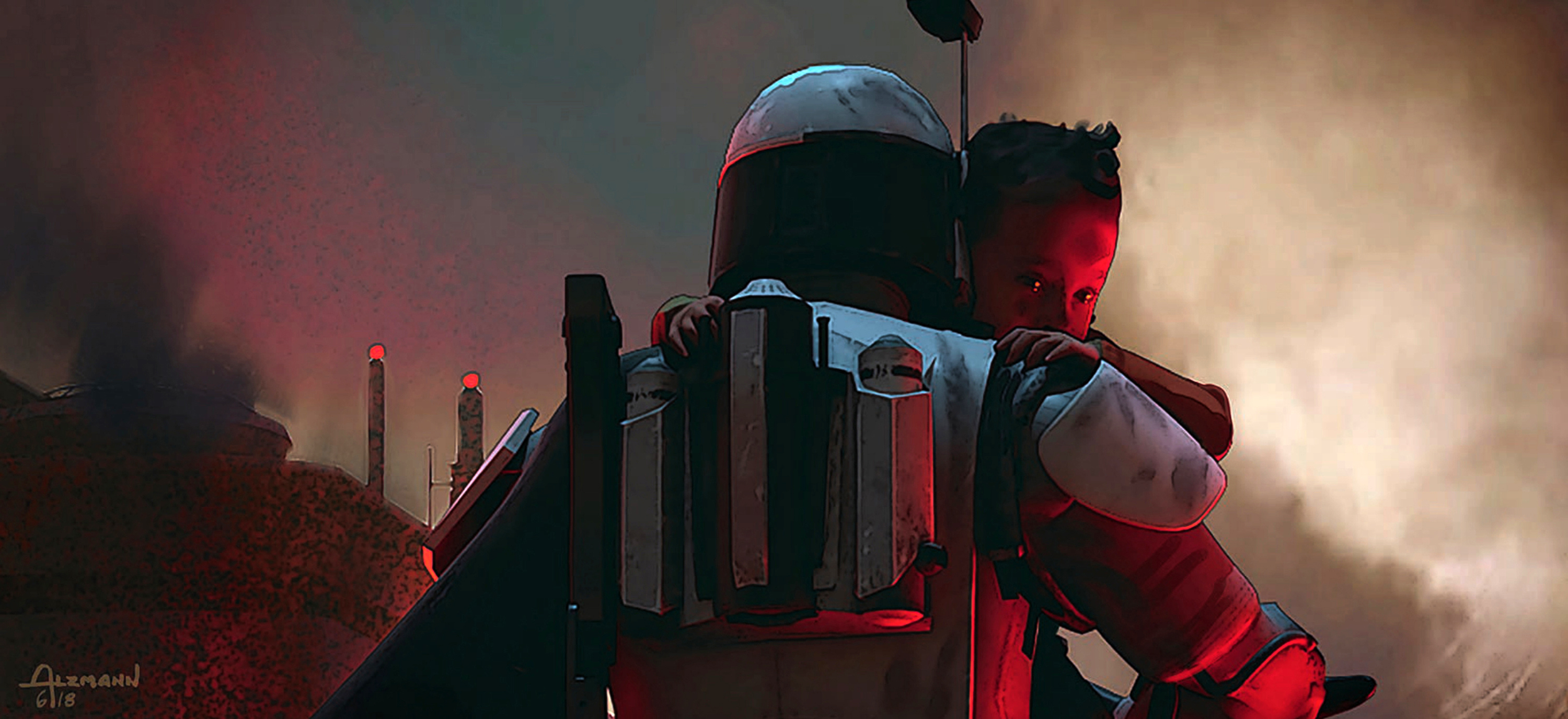 Appreciation of the original CG illustration of the art setting of the ...