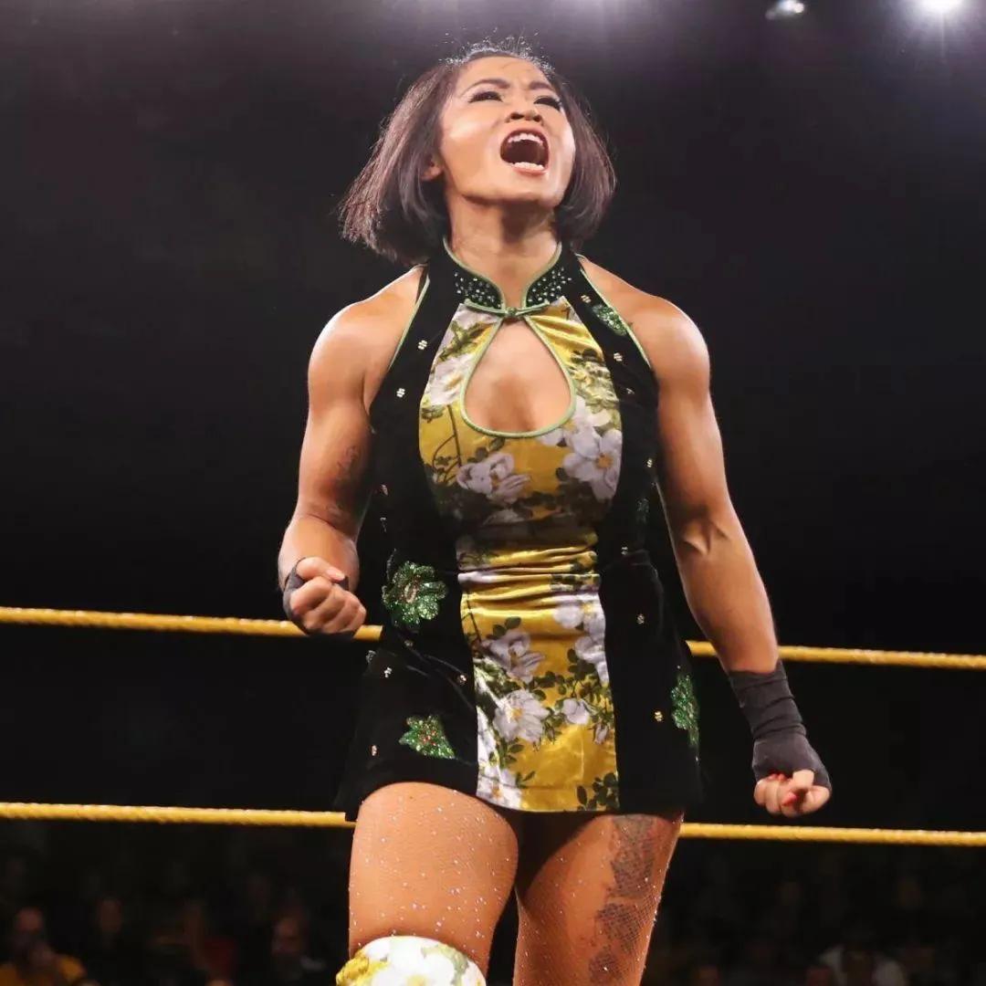 WWE Chinese women Li Xia, the fire dance is deeply rooted in the heart ...