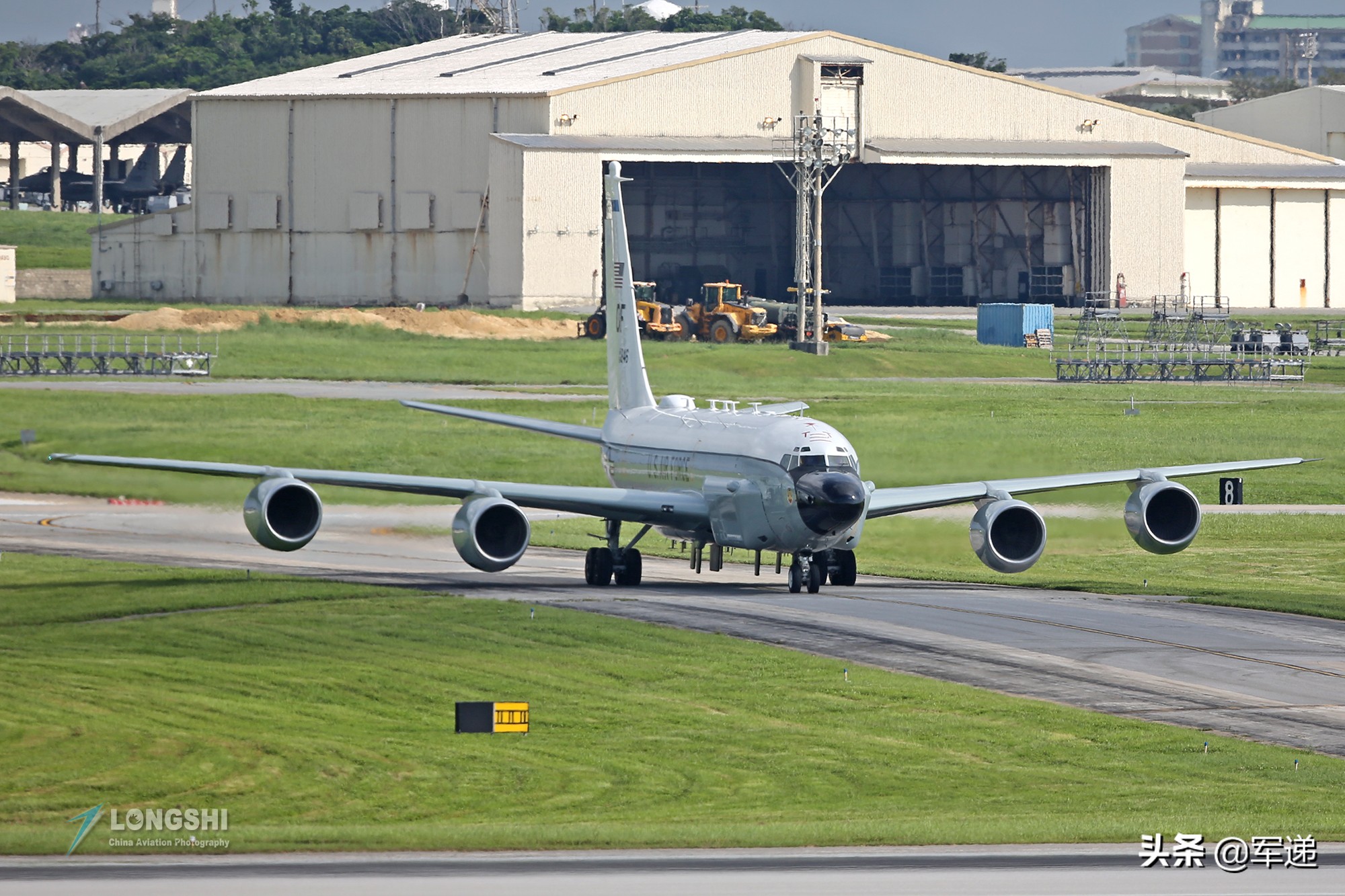 The U.S. military missile observation aircraft is dispatched urgently ...