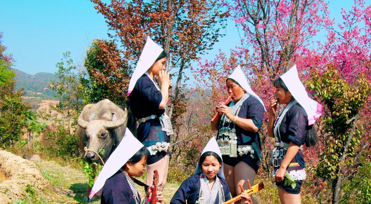 Yunnan Yiche ethnic group, women in the ethnic group do not wear ...