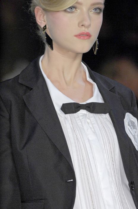 Russian supermodel Vlada Losyakova walks the show - iMedia