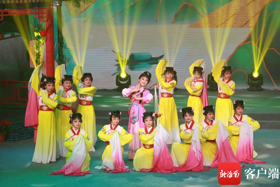 The 2021 Qiong Opera Spring Festival Gala in Hainan Province premiered ...