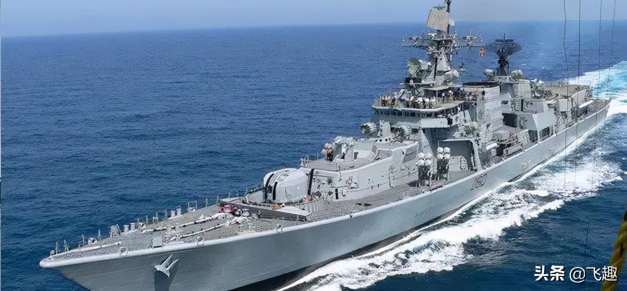 India's strongest "shield" ship entered service, with double hangars ...