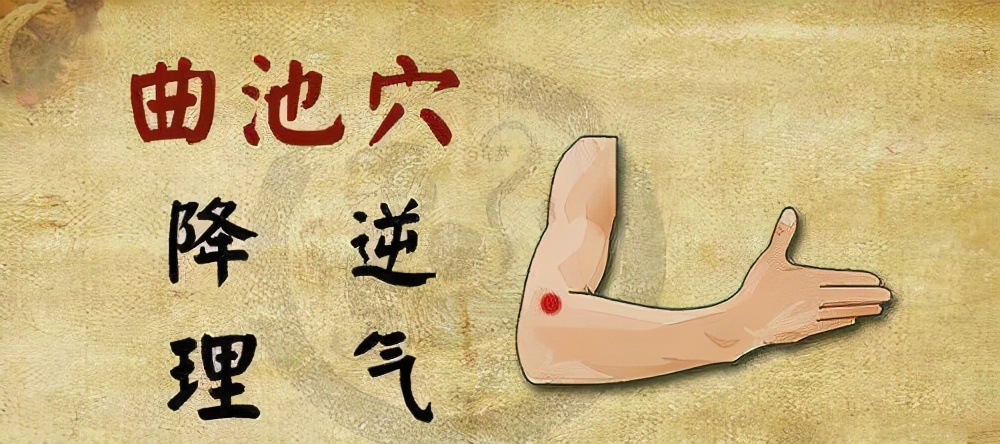 The magical Quchi point, the main point for treating wind and heat - iMedia