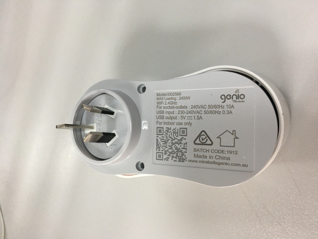 Disassemble a Genio wireless WIFI smart socket for foreigners - iMedia