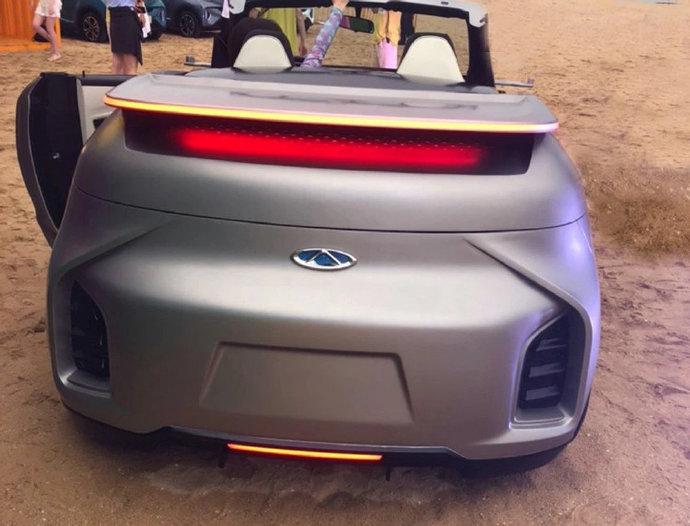 Chery Little Ant convertible version of the real car debut, Wuling has ...