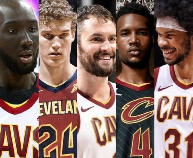 Too outrageous! The Cavaliers gathered inside can arrange a fun lineup ...