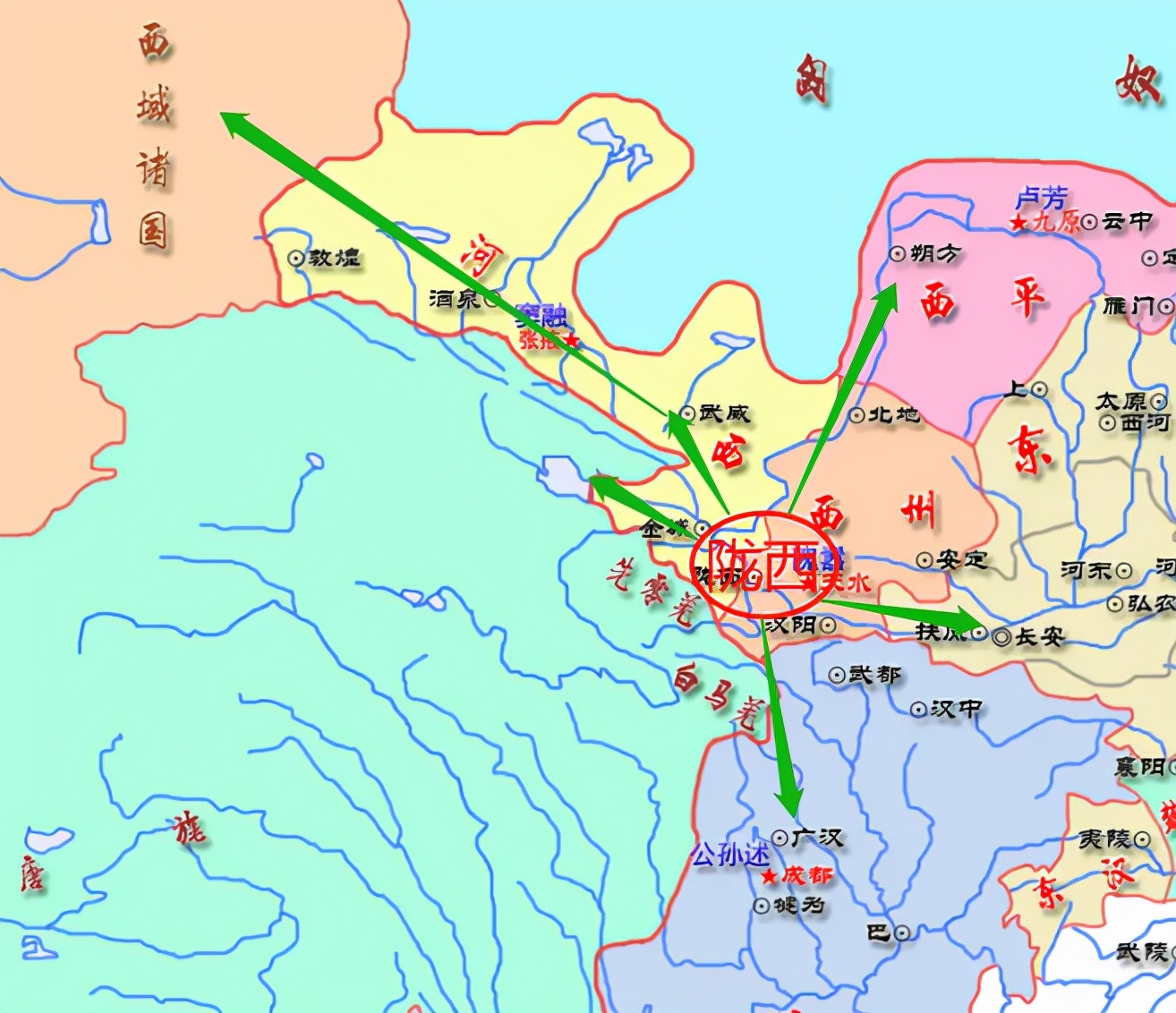 Looking at history from a geographical point of view: Where is the ...