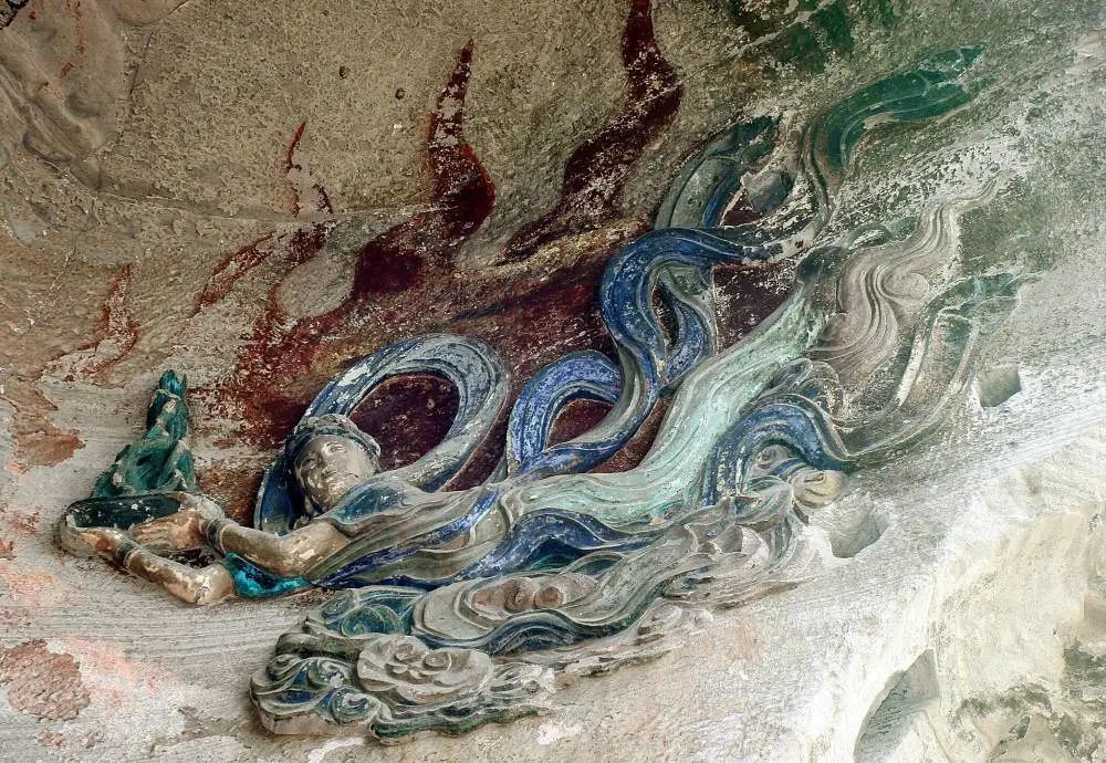 Known for "ancient, multitude, refined and beautiful", Anyue Rock ...