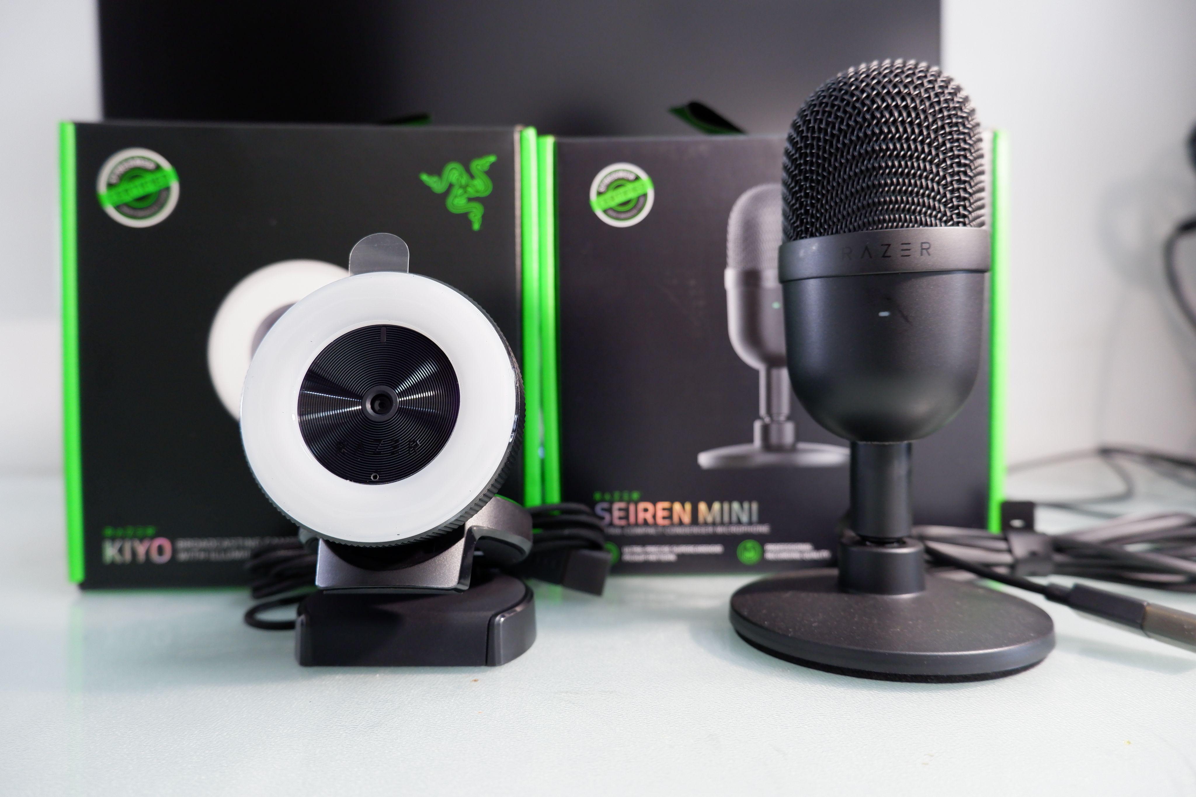 Video novice update equipment-Razer microphone and camera out of the ...