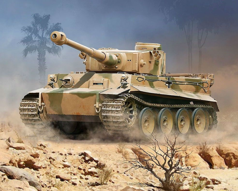 World War II tanks singled out the king, the German Tiger tanks ...