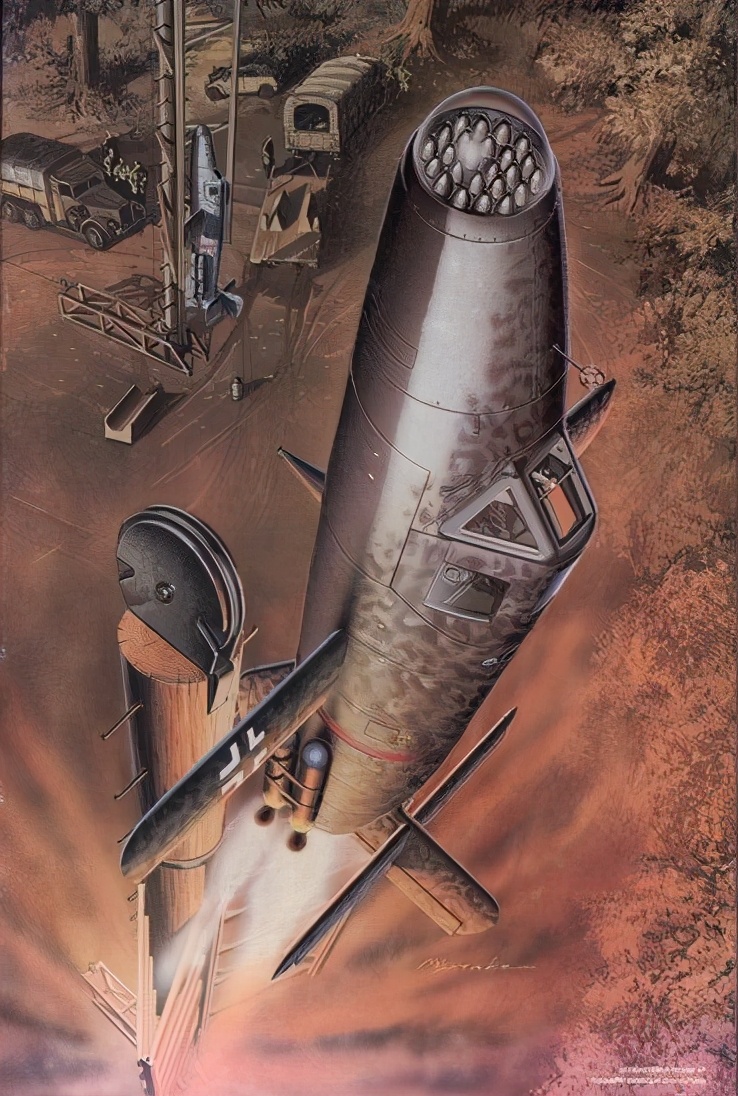 二戰最糟糕的飛機：巴赫姆和他的Ba349「毒蛇」 - 頭條匯