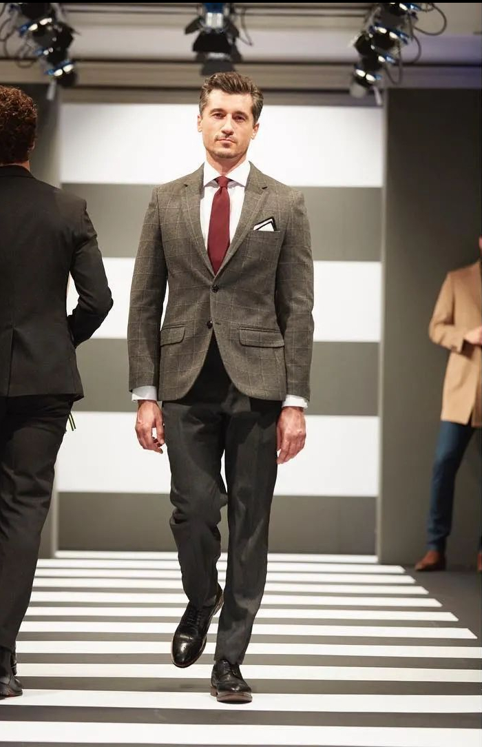 Male model Jay Roberts became a fashion buyer and played the second ...
