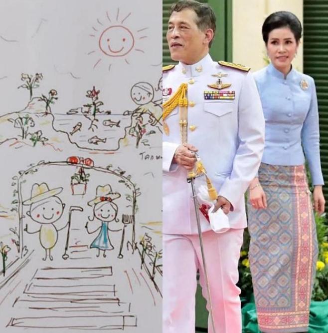 36-year-old Sinina revisited the old story, and posted a family of four ...