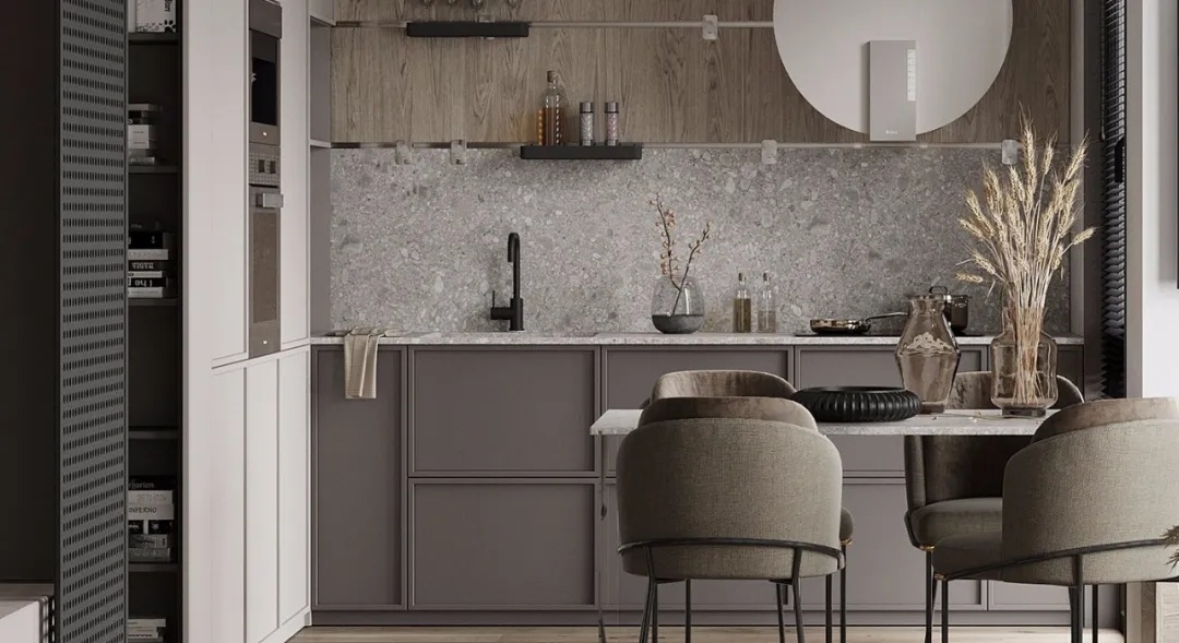 Kitchen design, from plane to space, what scales should be controlled ...