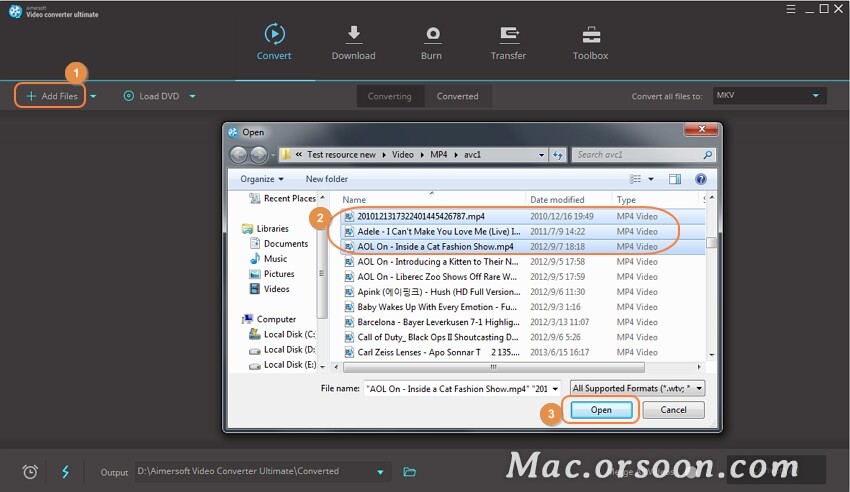 Use Aimersoft Video Converter Ultimate to convert video to any format? - iNEWS