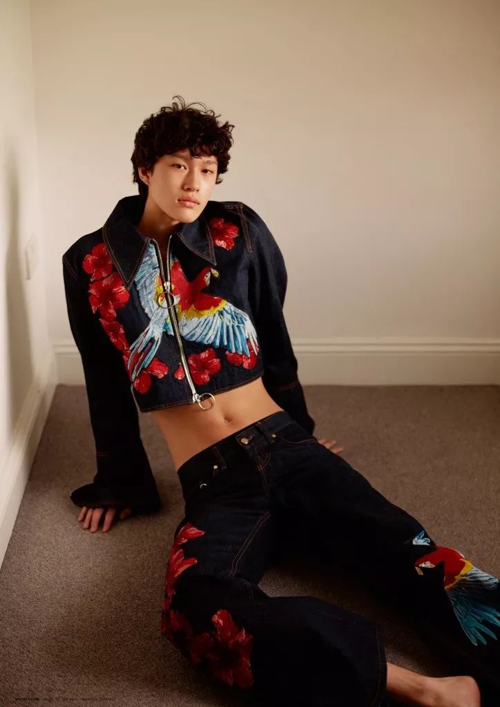 Eurasian male model Matthew Simono, a new generation of mixed Asian ...