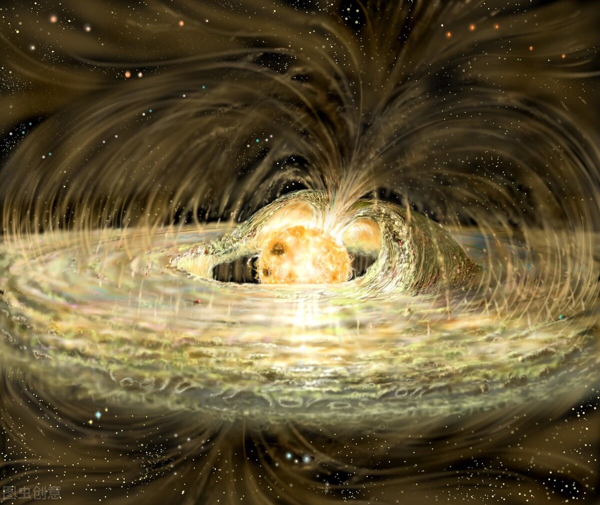 "Sprout" and "nascent" protostars exhibit distorted magnetic fields - iNEWS