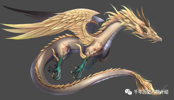 The true dragon in Chinese tradition and the ancestor of the dragon ...