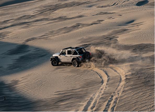 Different core, Jeep Wrangler takes you to desert surfing - iMedia