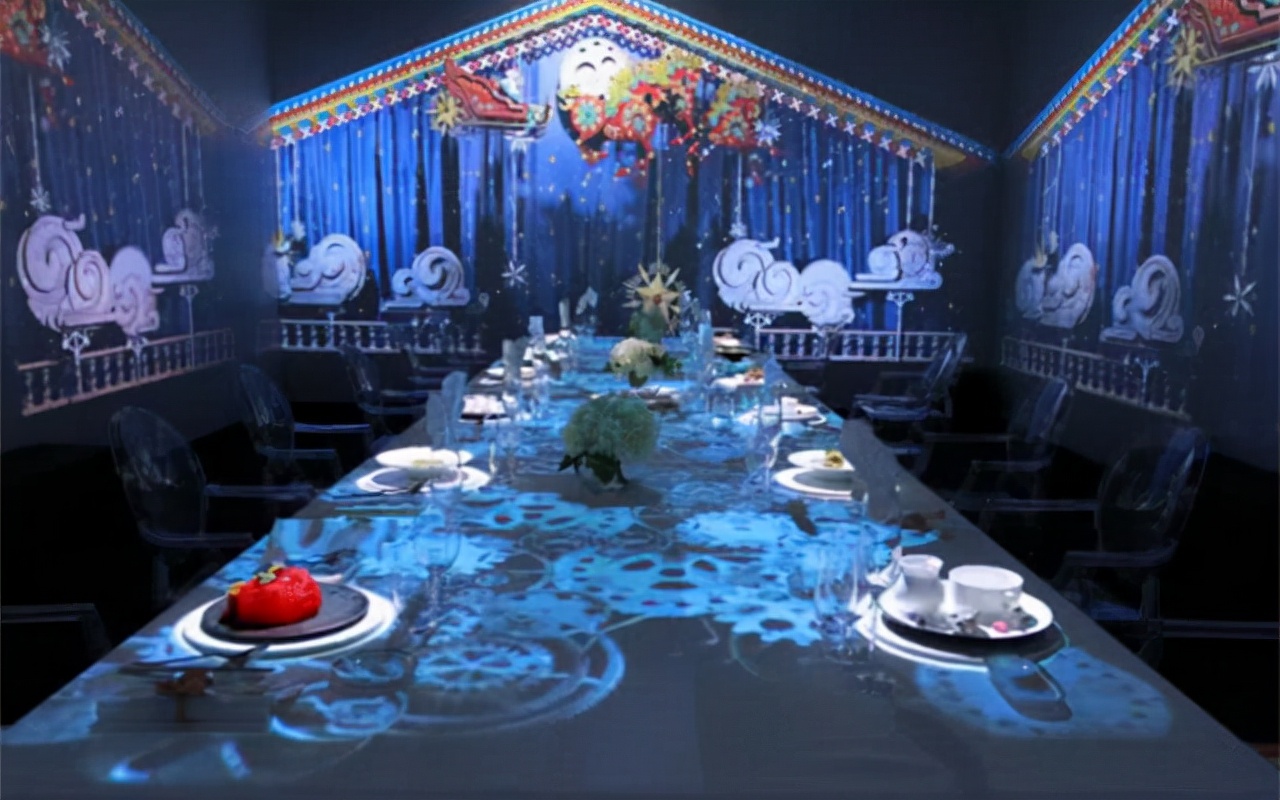 5d holographic projection restaurant, bringing a different way of ...